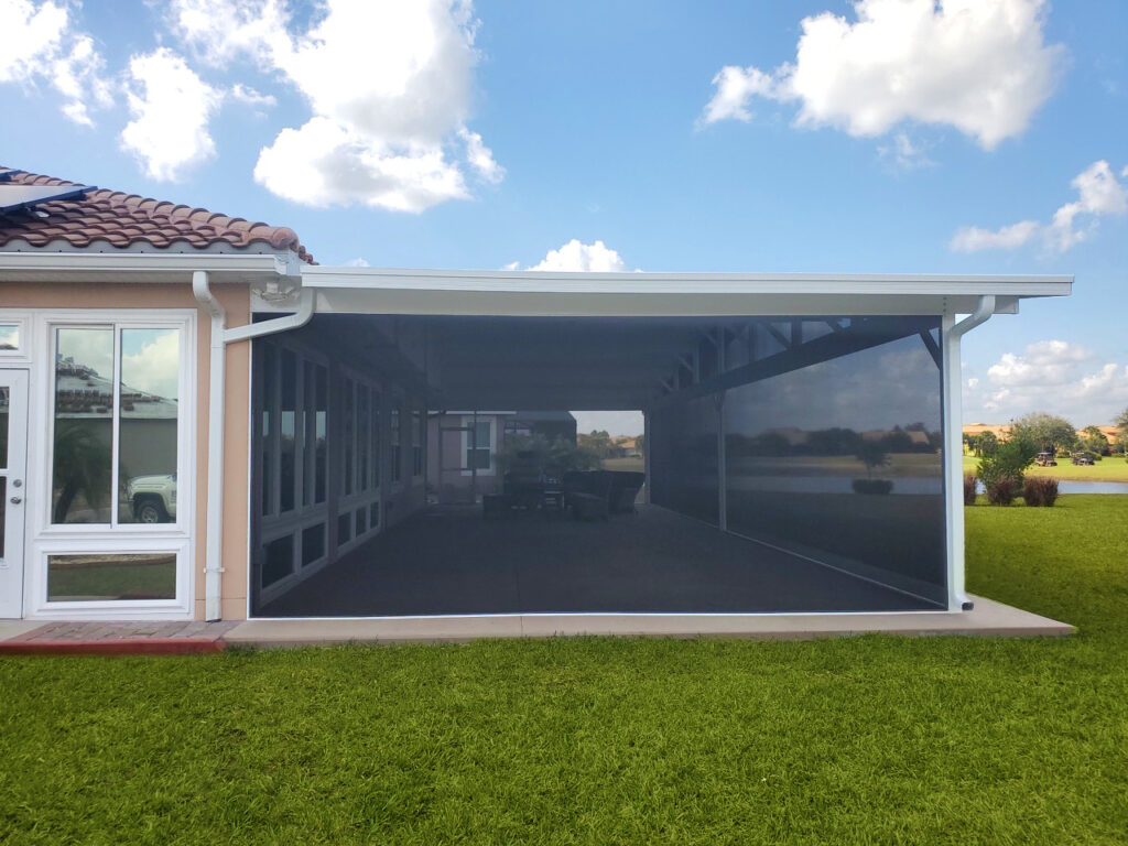 Screen Rooms - Screen Room - Products | White Aluminum & Windows